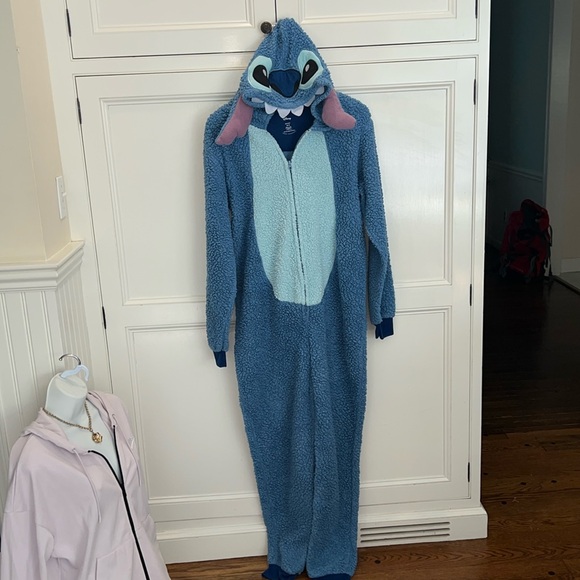 Disney | Other | Disney Lilo Stitch Adult Fleece Onesie | Poshmark
